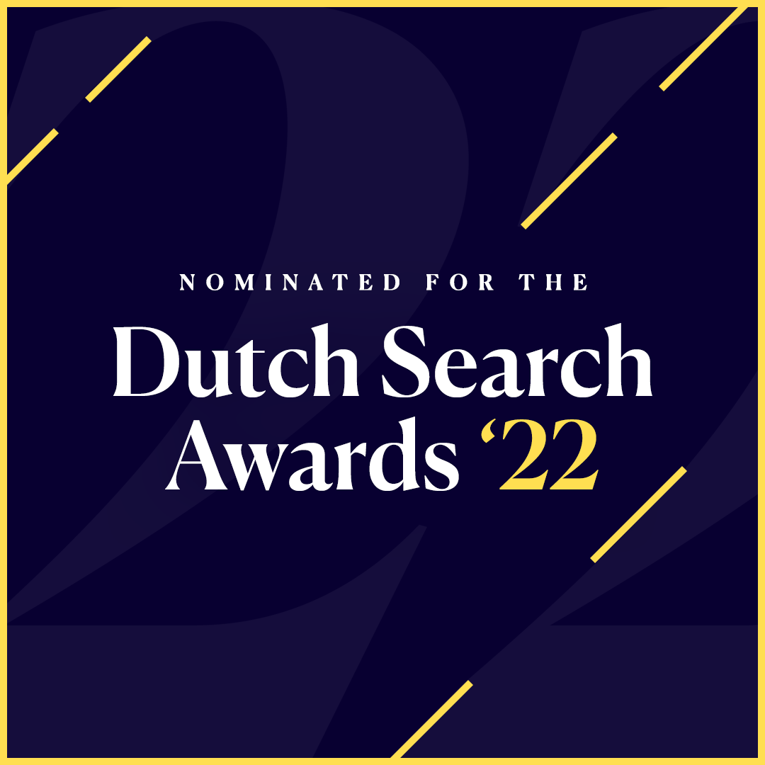 Nominatieregen bij Dutch Search Awards 2022